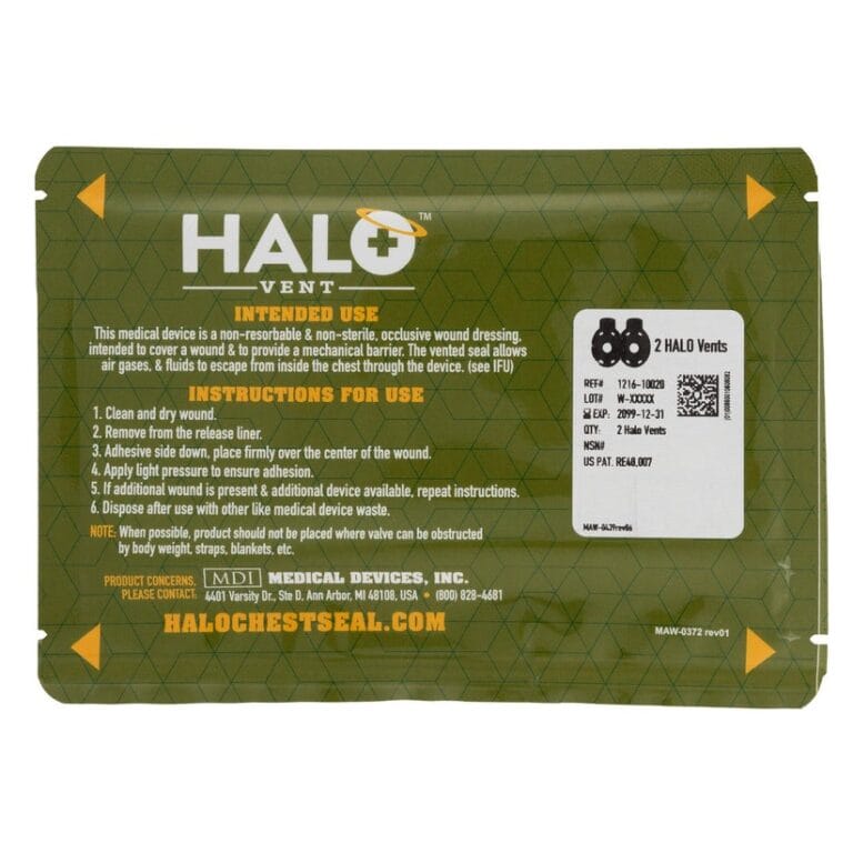 HALO Vent Seal IFAK Two Pack | J5 Rescue Supply LLC